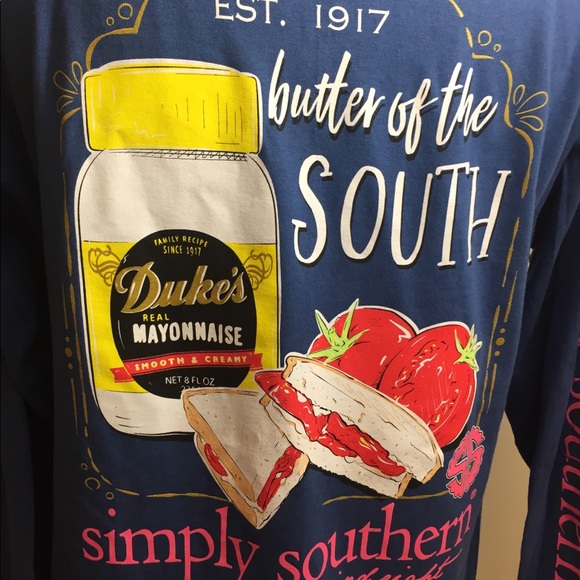 Simply Southern | Tops | Simply Southern Dukes Mayo Butter Of The South ...